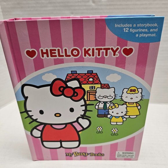 Sanrio | Toys | Hello Kitty Busy Story Book 1 Figurines Playmat Toy ...